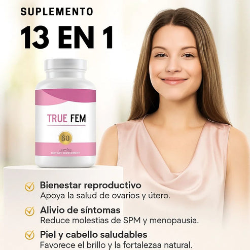 🌸💖 True Fem™ – Cápsulas para el Equilibrio Hormonal y Bienestar Femeni ...
